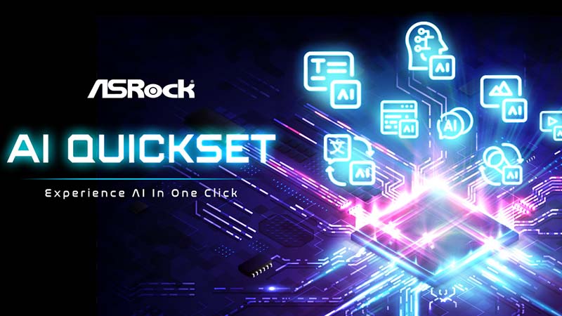 شركة ASRock تطلق أداة برمجية AI QuickSet لتجربة الذكاء الاصطناعي | عرب ...