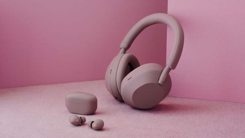 سوني تطلق اللون الوردي المدخّن من سلسلة سماعات 1000X | عرب اوفركلوكرز