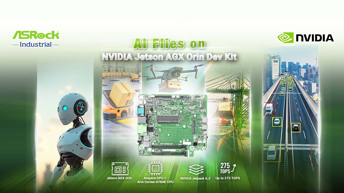 شركة ASRock Industrial تطلق منصة NVIDIA Jetson AGX Orin للذكاء ...